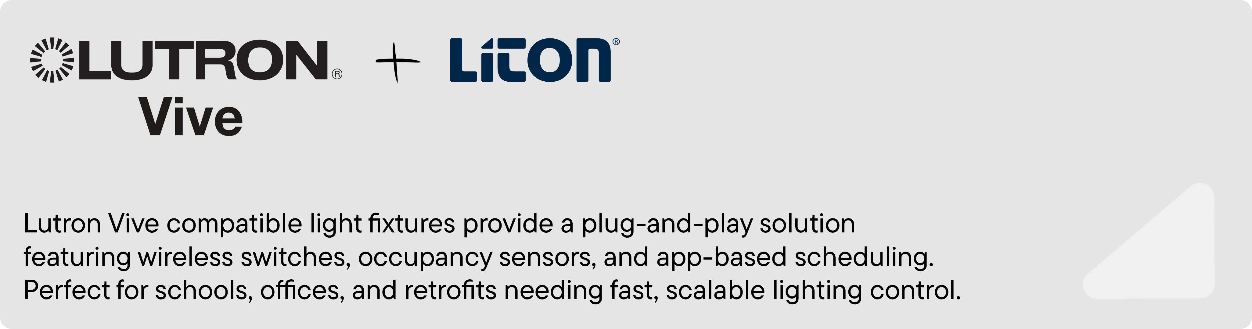 Lutron Vive compatible light fixtures fittings led recessed downlight ...