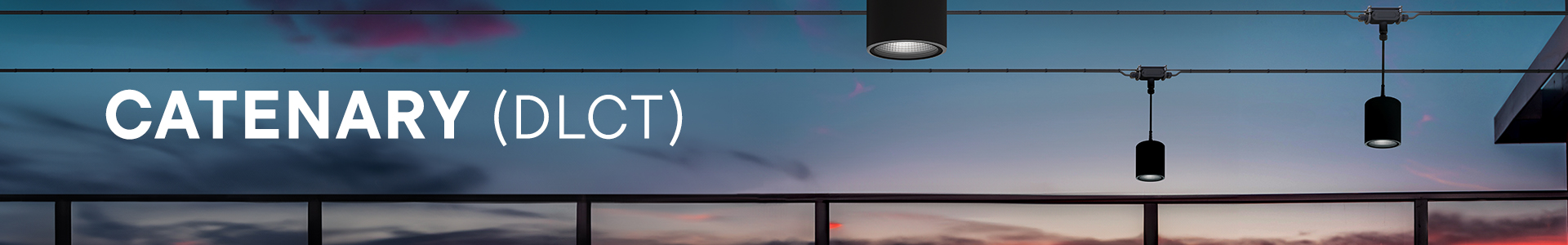 Liton | DLCT | Ceiling Catenary Downlight (IP65) 1000lm/2600lm (10W/30W)