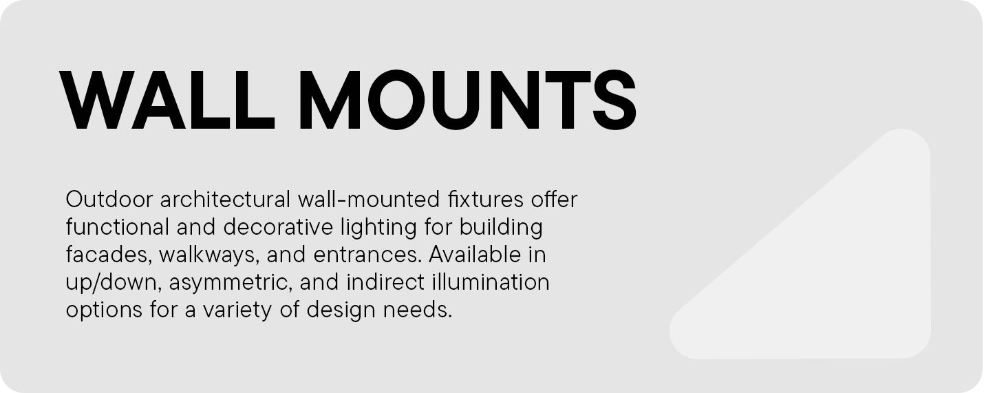 Wall Mounts - Outdoor (Exterior)